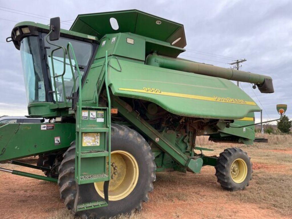 SOLD - 2002 John Deere 9550 Stock No. John Pullen Combines with 4,381 ...